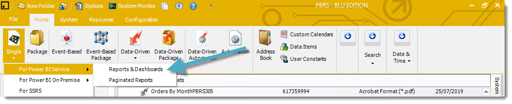 How do I setup Single Report Schedule for Power BI Service Report ...