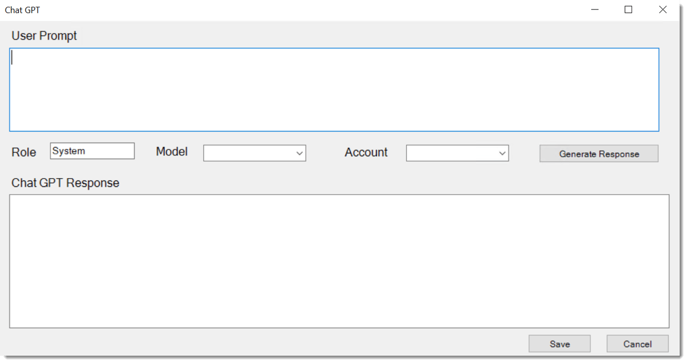 How do I use Chat GPT in PBRS?