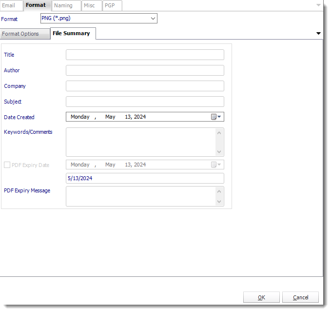How do I export Tableau reports to PNG in ATRS?