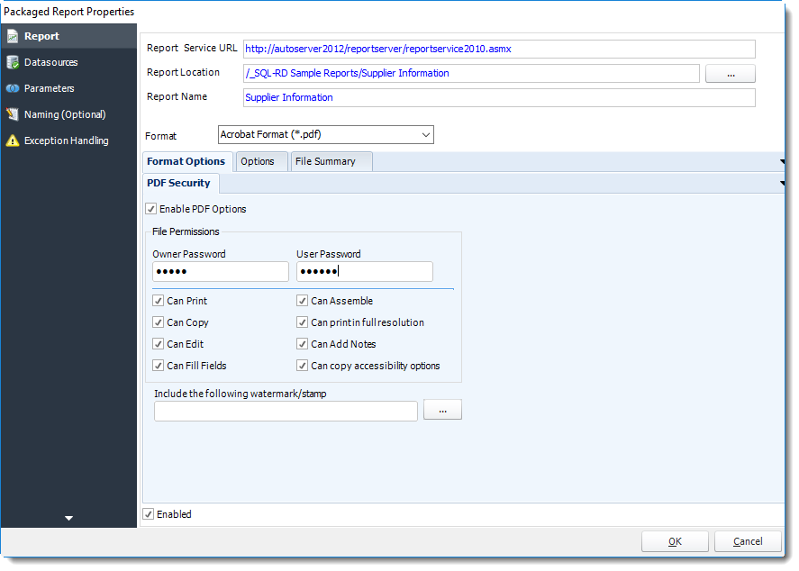 How do I use Data-Driven Package Schedules for SSRS in PBRS?